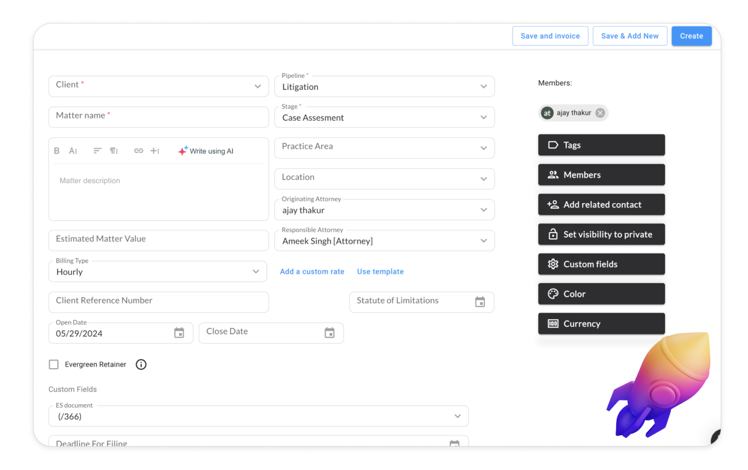 Feature Release: End Of May 2024 - Lawcus